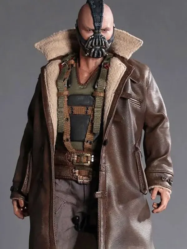 The Dark Knight Rises Bane Brown Coat