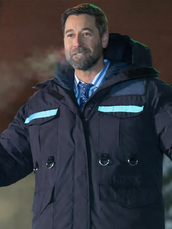My Secret Santa Ryan Eggold Parka Jacket