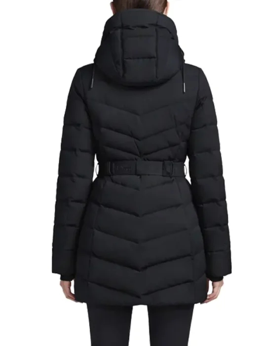 My Secret Santa Taylor Jacobson Black Puffer Jacket